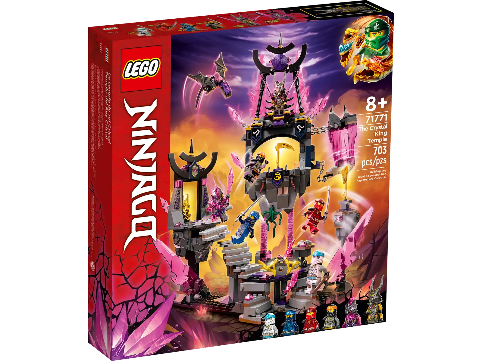 Rent The Crystal King Temple Lego Set - Rent Ninjago Lego Sets ...
