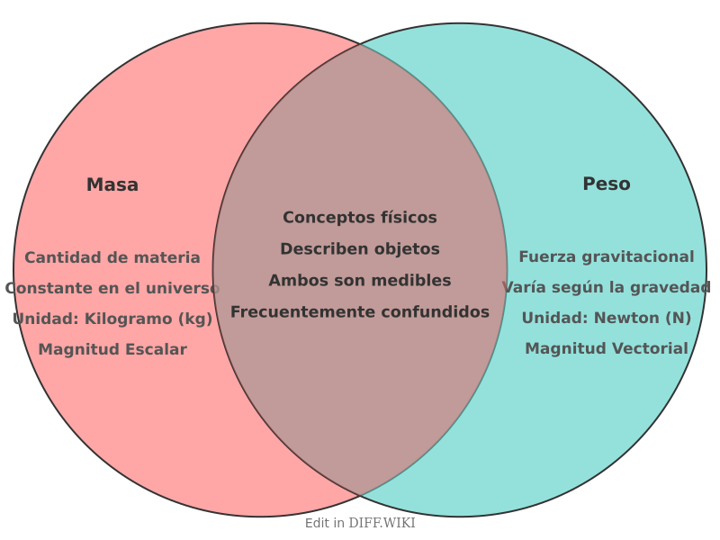 Masa y Peso: La Diferencia que tu Profe de Física Omitió Explicarte ...