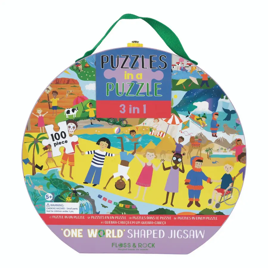 One World 100pc 3-in-1 Puzzle | The Puzzle Aisle