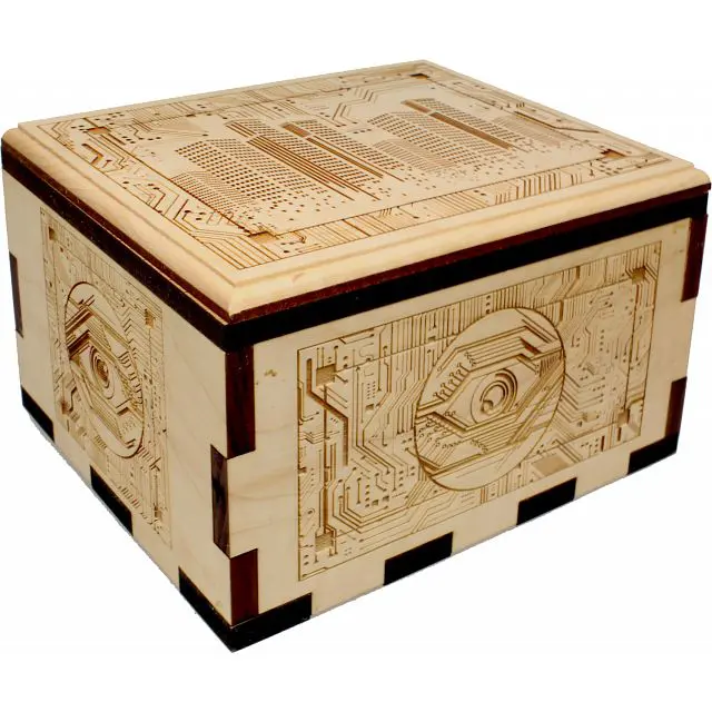 Hurricane Puzzle Box - City Circuit Board | The Puzzle Aisle