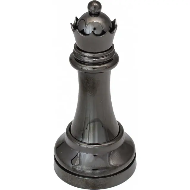 "Black" Color Chess Piece - Queen | The Puzzle Aisle