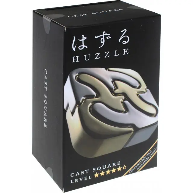 Hanayama Level 6 Cast Puzzle - Square | The Puzzle Aisle