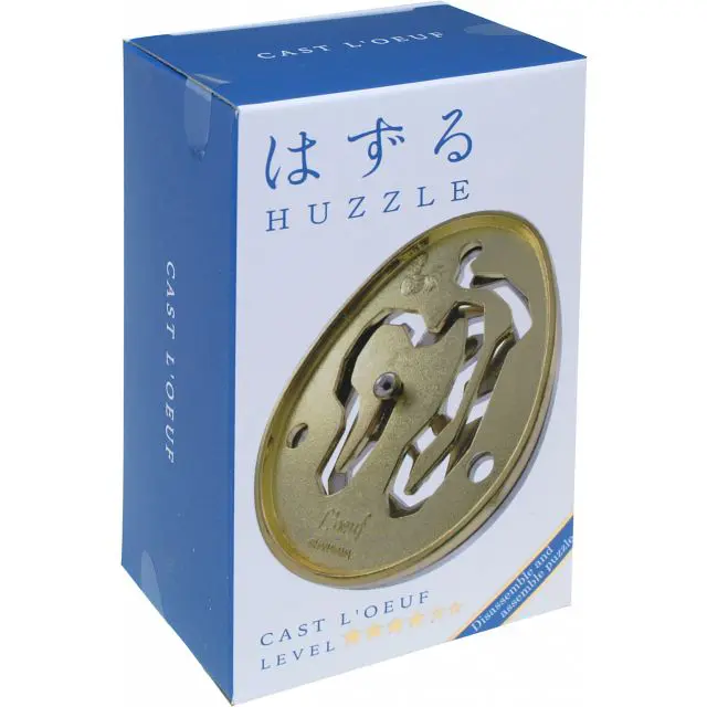 Hanayama Level 4 Cast Puzzle - L'Oeuf | The Puzzle Aisle