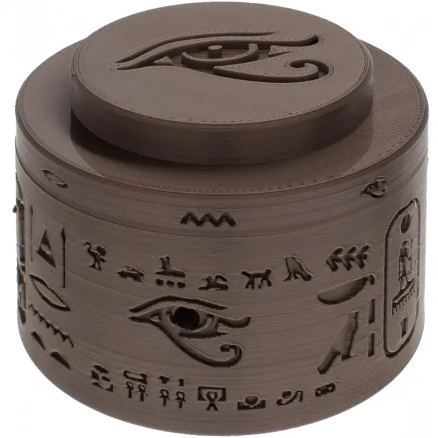 Eye of Horus Cryptex Cylinder Puzzle Box | The Puzzle Aisle