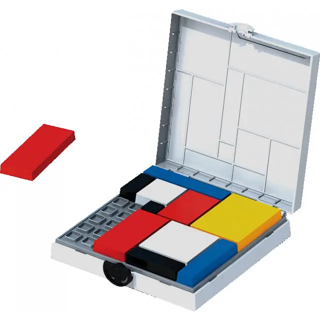 Mondrian Blocks - WHITE Edition | The Puzzle Aisle