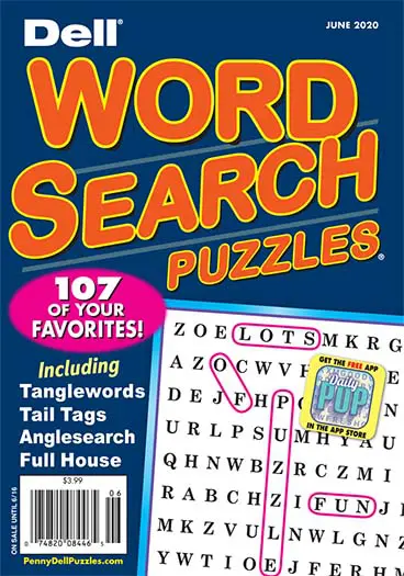 Dell Word Search Puzzles Magazine Subscription - 6 Issues | The Puzzle ...
