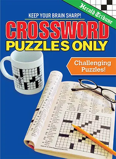 Crossword Puzzles Only Magazine Subscription - 9 Issues | The Puzzle Aisle