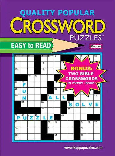 Quality Popular Crossword Puzzles (Jumbo) Magazine Subscription - 9 ...