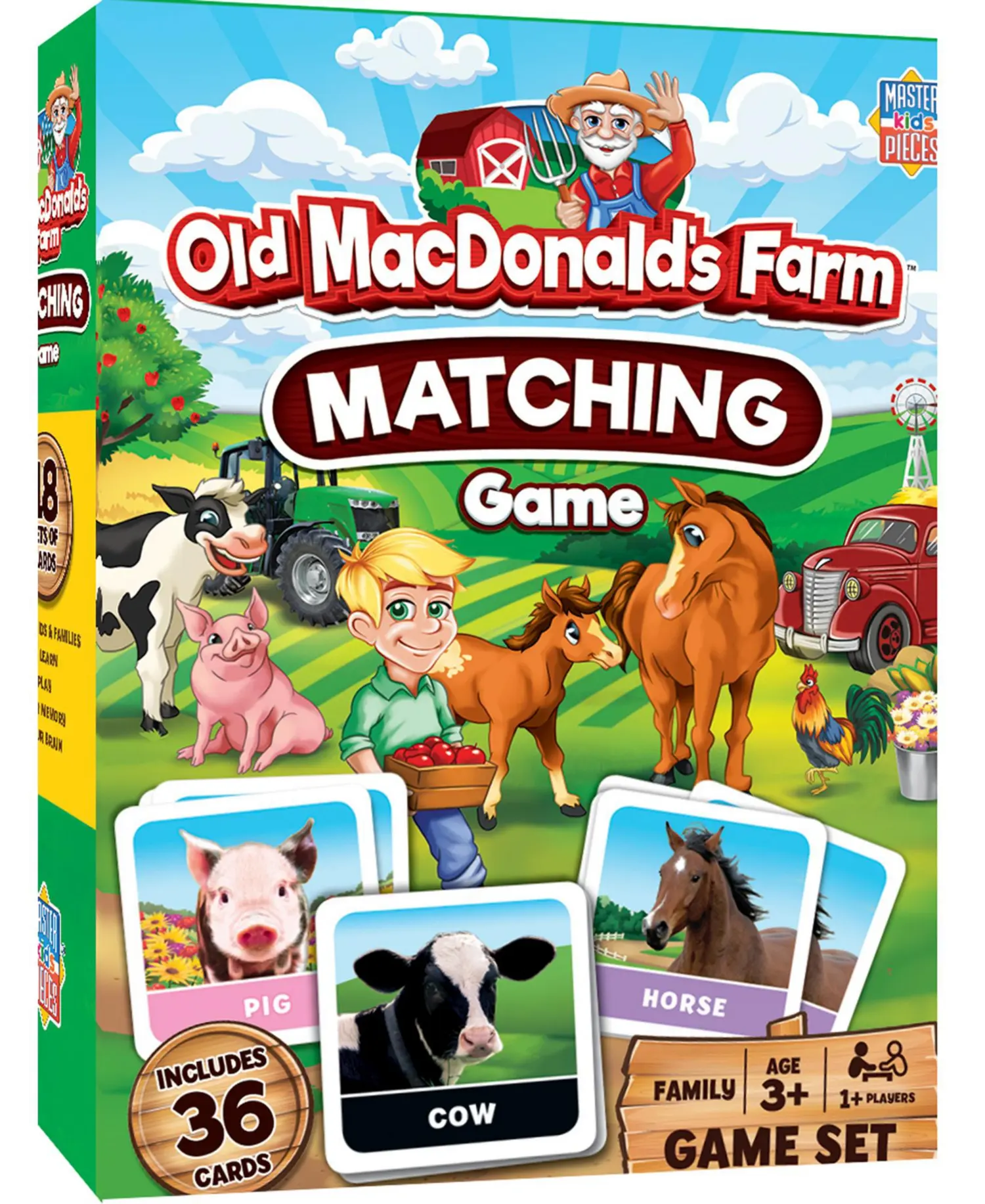 Old McDonald's Farm Matching Game | The Puzzle Aisle