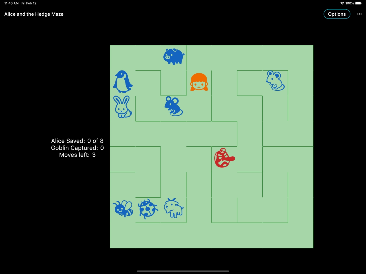 Alice and the Hedge Maze | The Puzzle Aisle