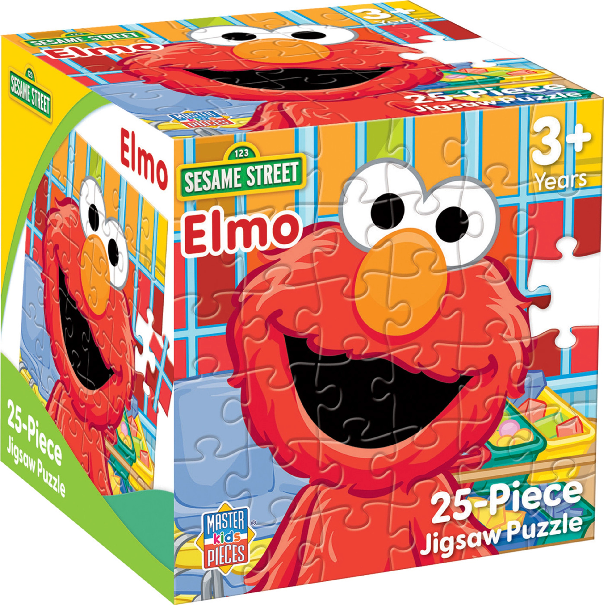 Sesame Street - Elmo - 25 Piece Square Puzzle | The Puzzle Aisle