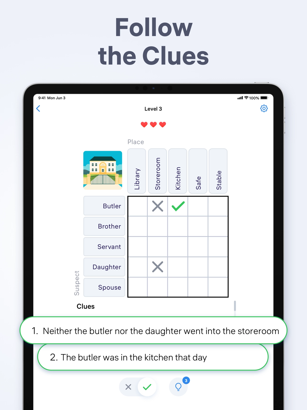 Logic Puzzles - Clue Game | The Puzzle Aisle