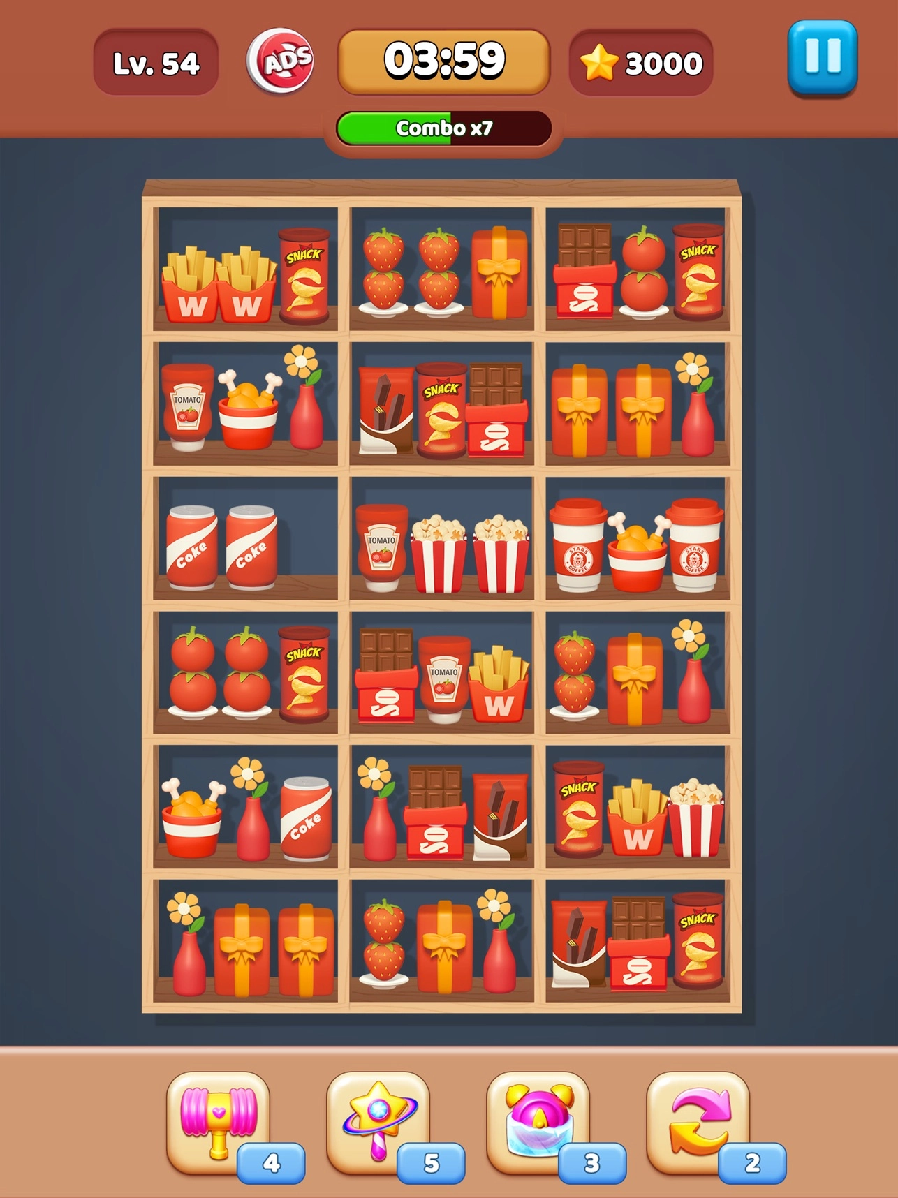 Goods Sorting: Match 3 Puzzle | The Puzzle Aisle