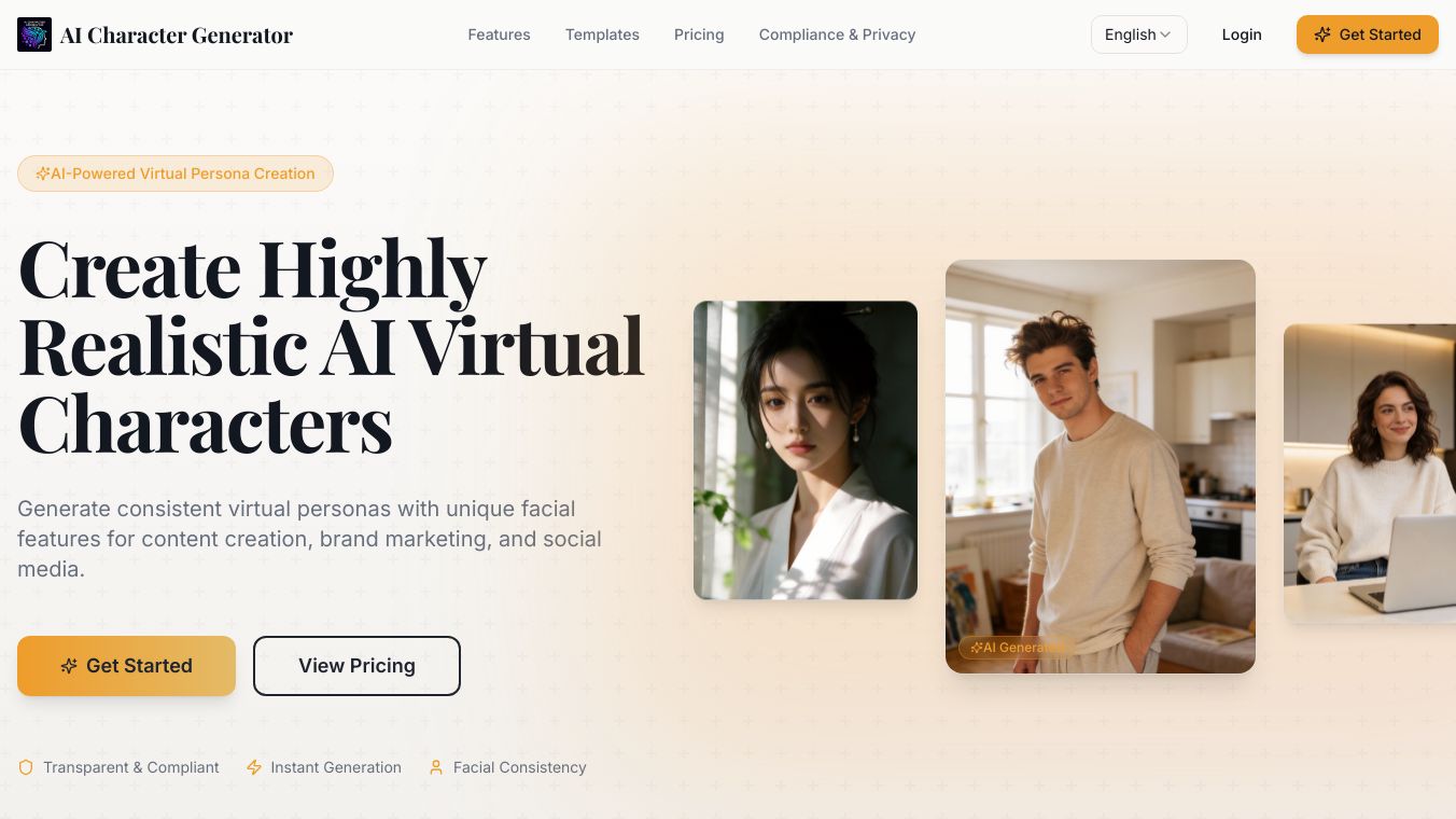 AI Character Generator - THEJO Ai