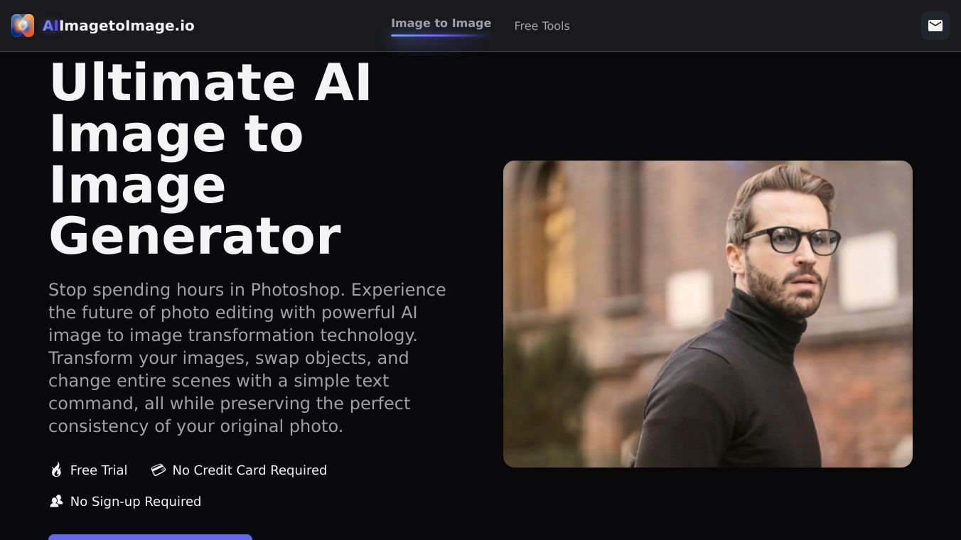 FREE AI Image to Image Generator: Pro Edits via Text Prompt - THEJO Ai