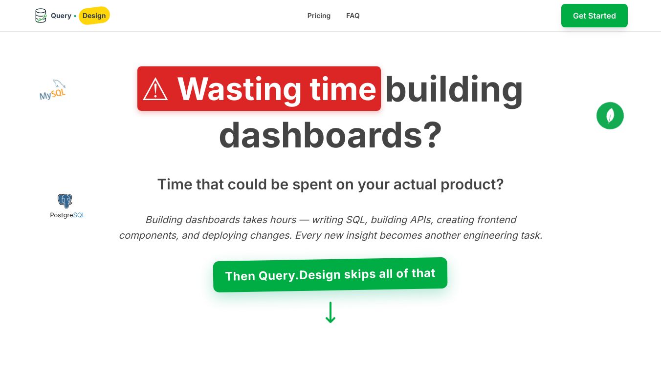 Query.Design — AI Dashboards & Analytics - THEJO Ai