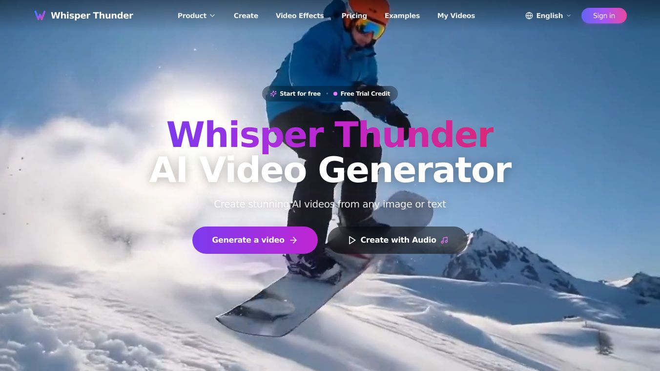 Whisper Thunder - THEJO Ai