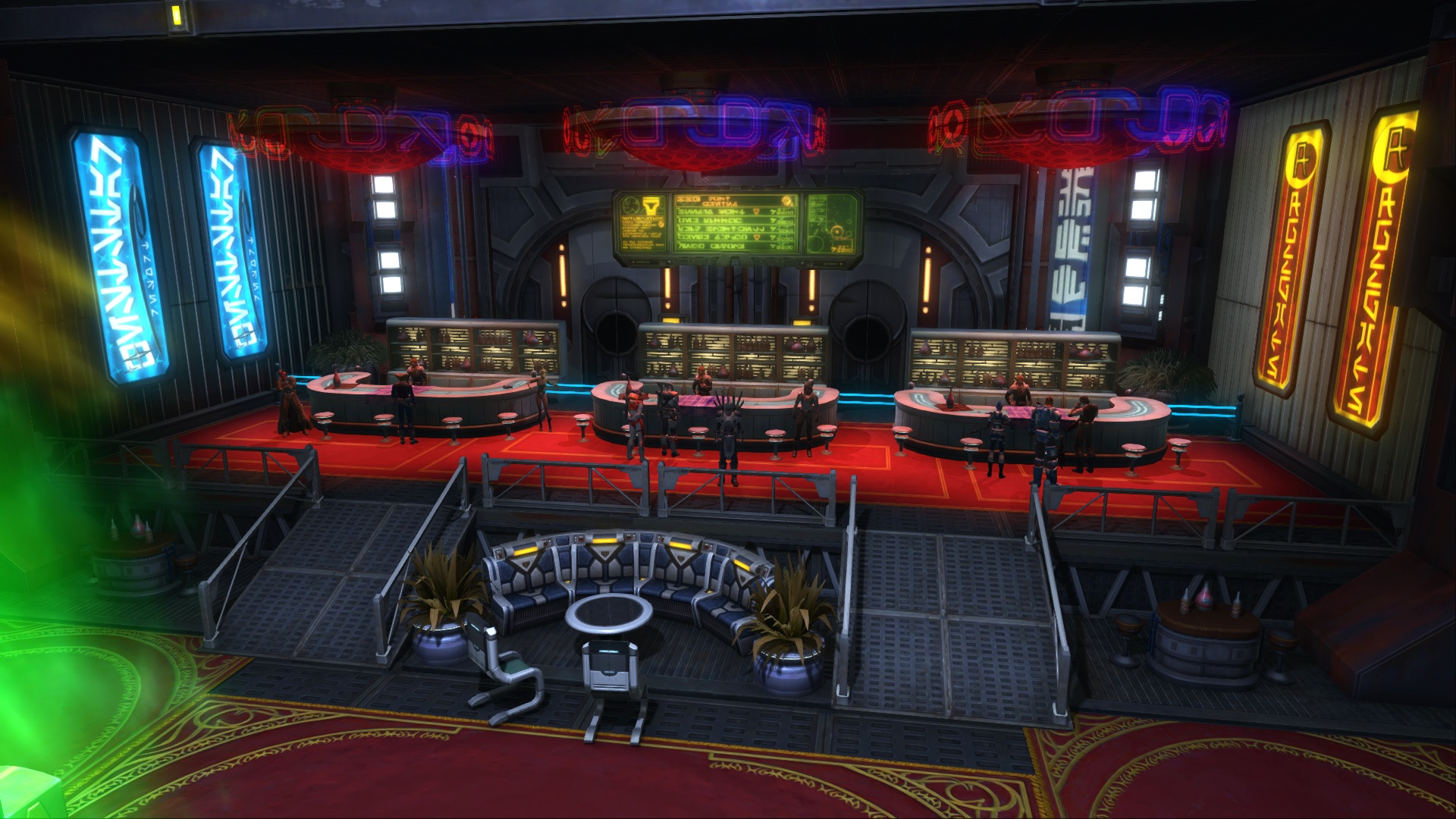 Løch-Ness Mønster's Black Market – Satele Shan